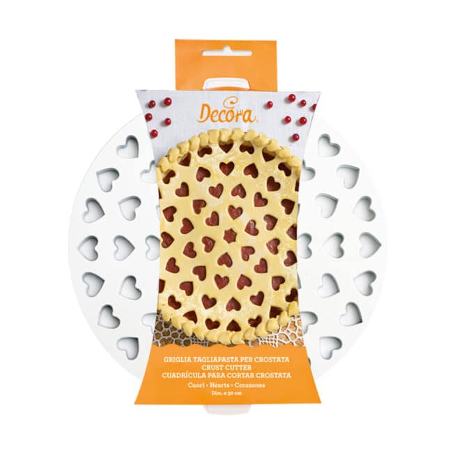Arabesque pastry cutter grid for tarts - Decora