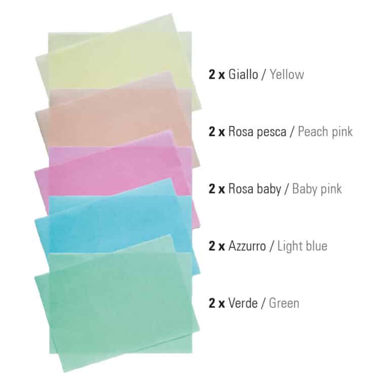 Thin Colored Wafer Papers - Food, Professional Ingredients - Decora