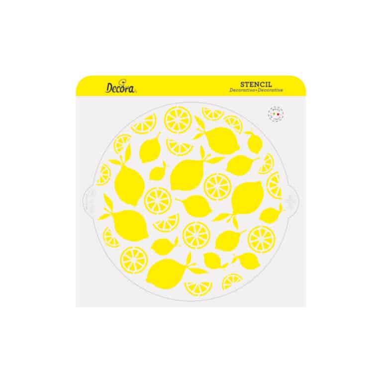 Lemon Stencil - Amalfi Line - Equipment, Coordinated, New, Spring ...